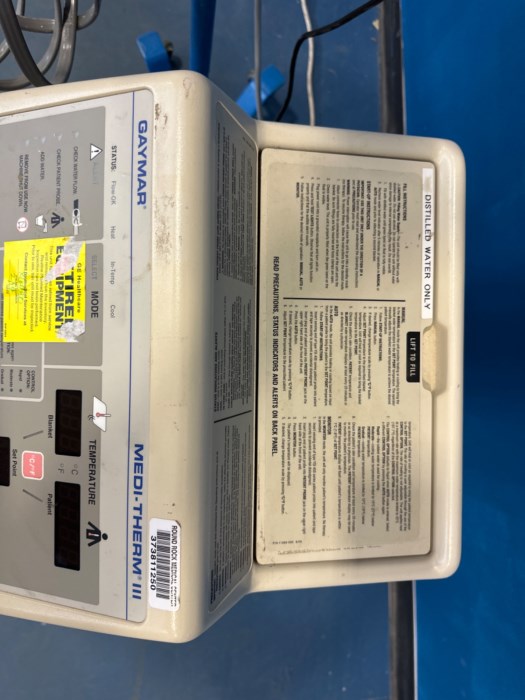 PRO 400V2 MAP With Stand + GAYMAR Medi-Therm III + DeVilbiss HealthCare ...