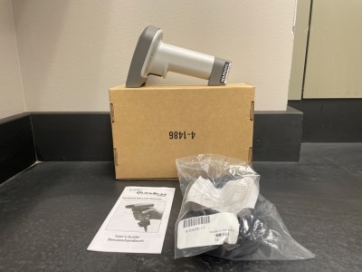 PSC QuickScan 6000/6000 Plus Handheld Barcode Scanner (B3.3.0261) for sale