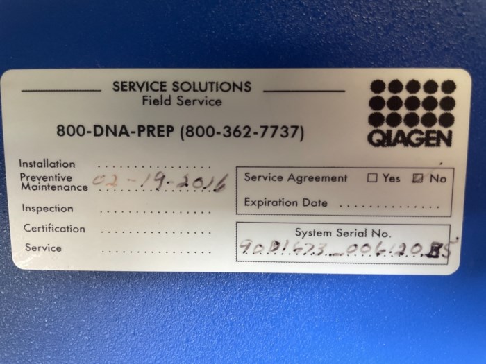 Qiagen PyroMark Q96 MD DNA Sequencer for sale