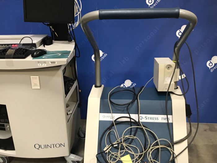 Quinton Q-Stress Cardiac Stress Testing System w/Treadmill for sale