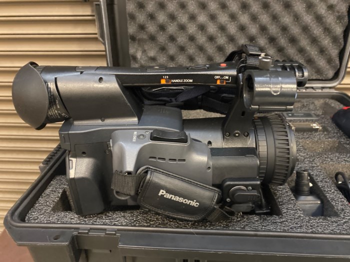 Recorded System Panasonic P2HD Camera with Case + Accessories for sale