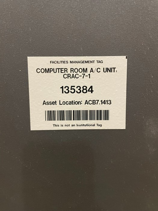 Emerson / Liebert Computer Room A/C Unit for sale