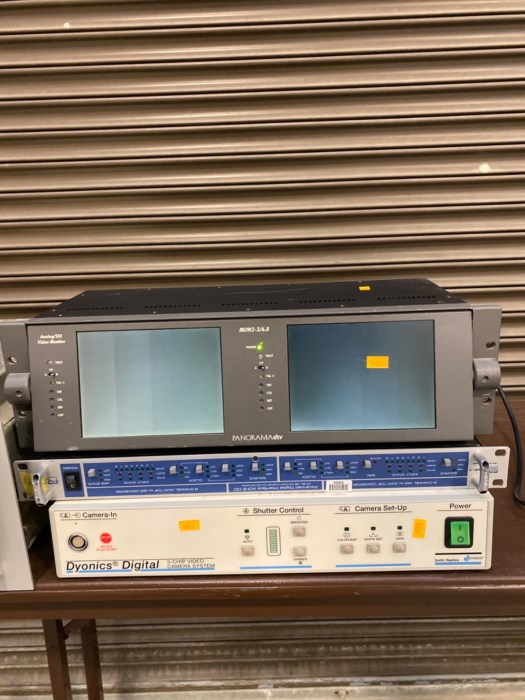 RF Adjust Driver + Analog SDI Monitor Panorama + Dyonics Digital Camera ...