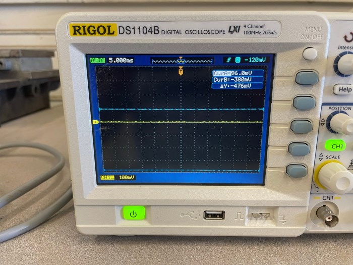 Rigol DS1104B LXI 4 Channel 100 MHz 2GSA/s Digital Oscilloscope for sale