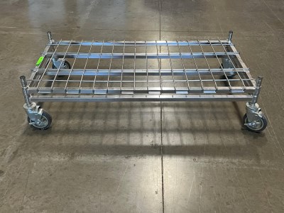 Rolling Metro Style Shelf Base for sale