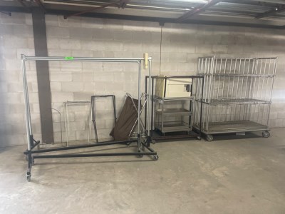Rolling Rack Linen System for sale