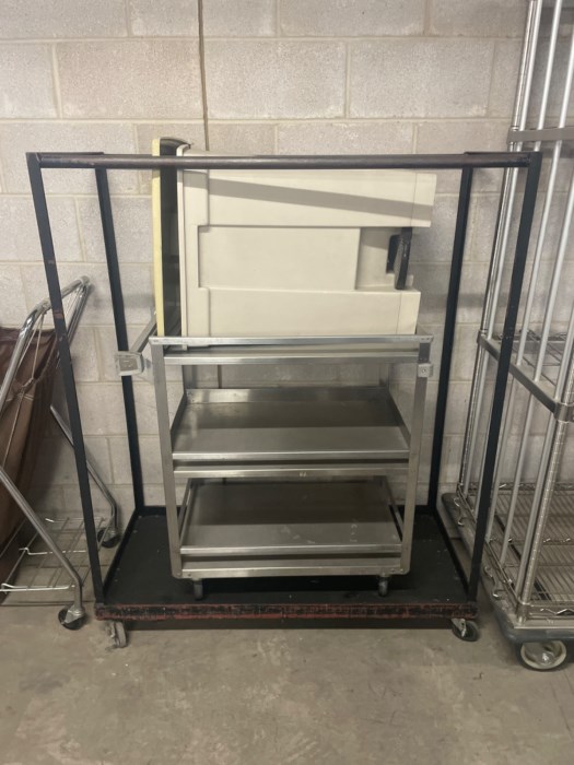 Rolling Rack Linen System for sale