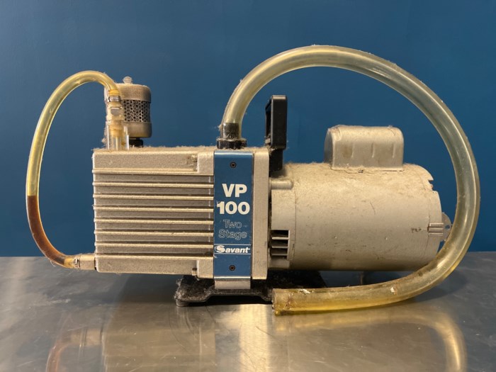 Savant VP 100 Two Stage Vacuum Pump w/ Frank Electric 1/2 HP Motor for sale