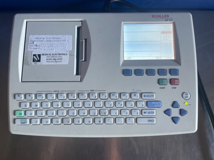 Schiller Cardiovit AT-101 EKG Machine for sale
