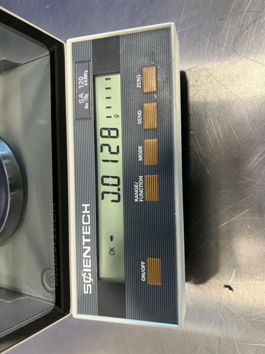 Scientech Koehler Analytical Lab Electronic Balance Scale SA 120 (Lot ...