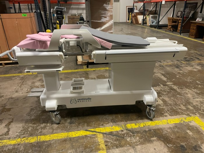 Sentinelle Medical Vanguard Breast MRI Auxiliary Table for sale