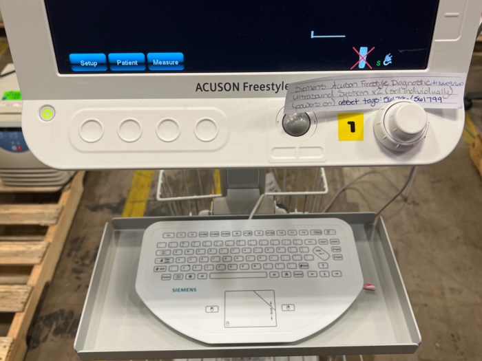 Siemens Acuson Freestyle Ultrasound Machine for sale