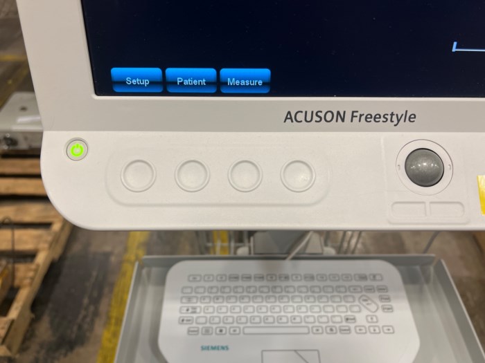 Siemens Acuson Freestyle Ultrasound Machine for sale