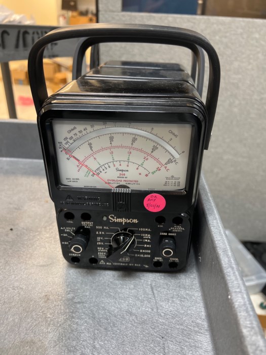 Simpson 260 Series 8P Volt-Ohm-Milliameters (Lot of 8) for sale