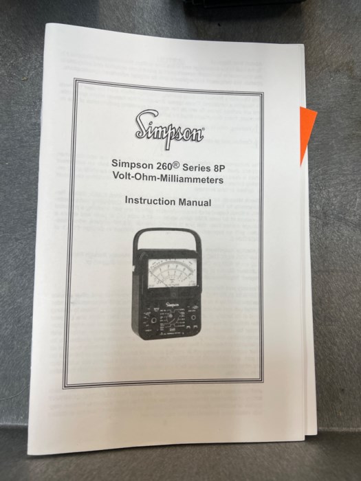 Simpson 260 Series 8P Volt-Ohm-Milliameters (Lot of 8) for sale