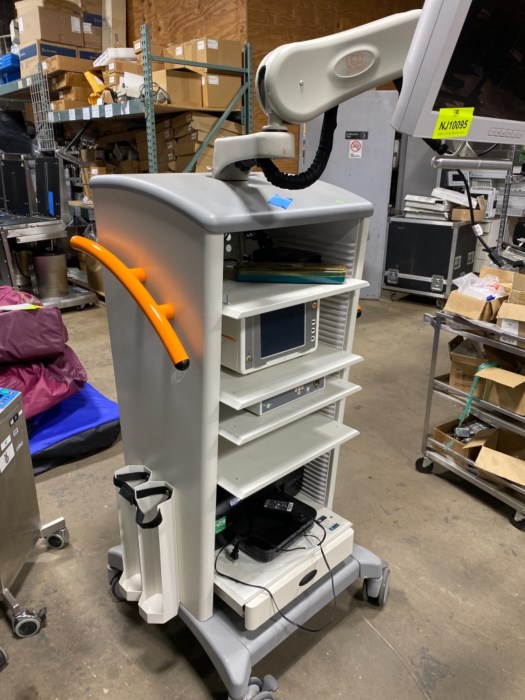 Smith & Nephew Endoscopy Rolling Medical Cart for sale