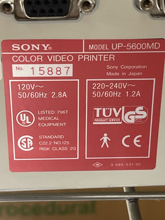 Sony UP-5600MD Video Printer for sale