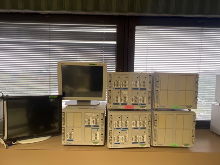 Spacelabs 90478-A Telemetry Monitor With 8 90478 Modules per unit; and ...