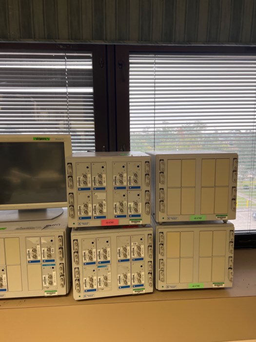 Spacelabs 90478-A Telemetry Monitor With 8 90478 Modules per unit; and ...