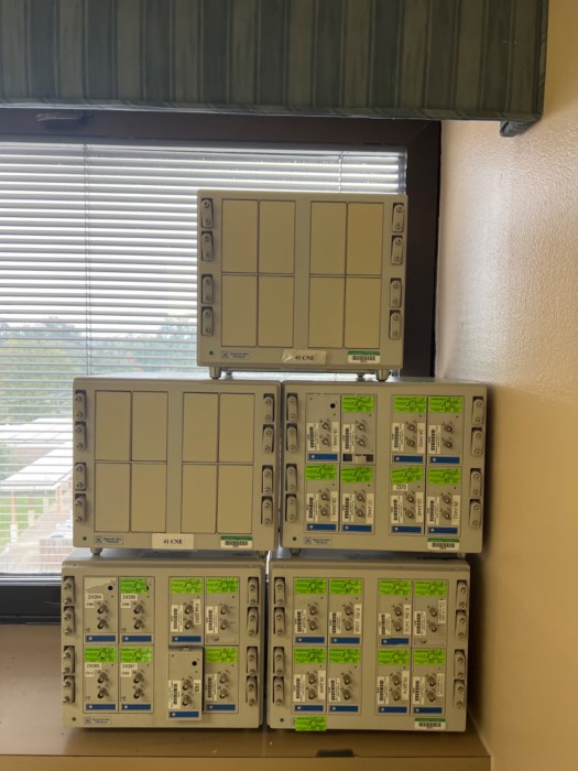 Spacelabs 90479-A Telemetry Monitor With 8 90478 Modules per unit; for sale