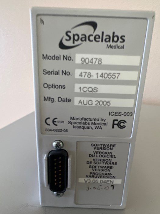Spacelabs 90479-A Telemetry Monitor With 8 90478 Modules per unit ...