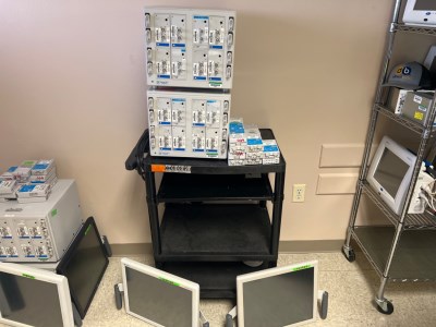 Spacelabs 90479-A Telemetry Monitor With 8 90478 Modules per unit ...