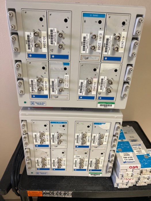 Spacelabs 90479-A Telemetry Monitor With 8 90478 Modules per unit ...