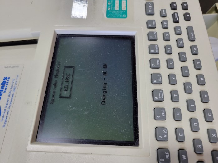 SPACELABS ECLIPSE 850 ECG for sale