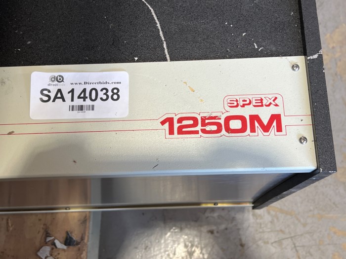Spex 1250M Laser System for sale