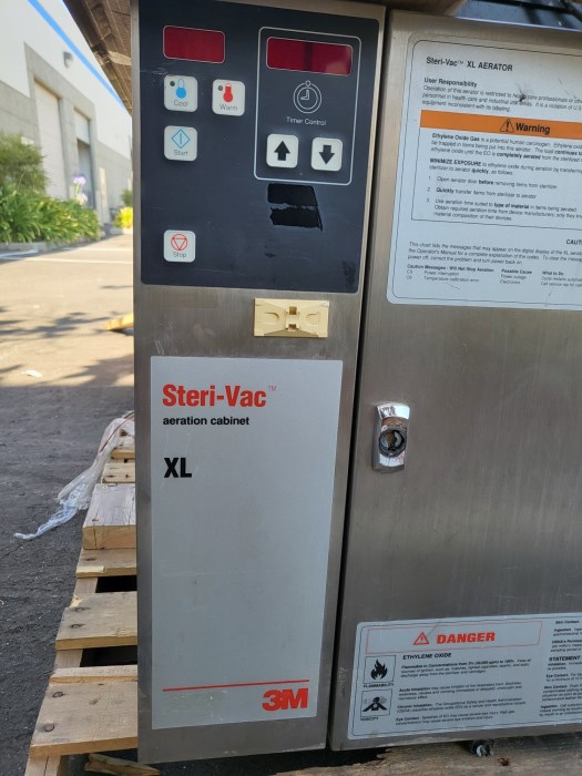 Steri-Vac Aeration cabinet XL for sale