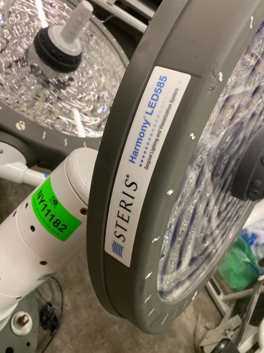 Steris Harmony LED585 dual Surgical Lights for sale