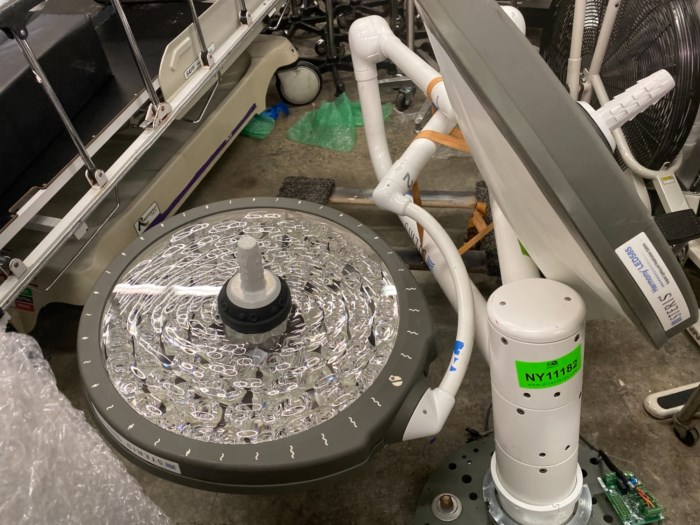 Steris Harmony LED585 dual Surgical Lights for sale