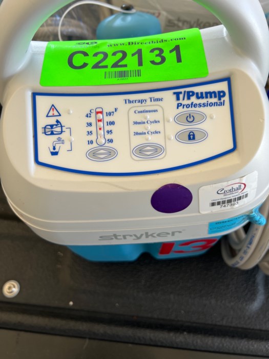 Stryker Medical TP700 T/Pump Heat Therapy Pump for sale