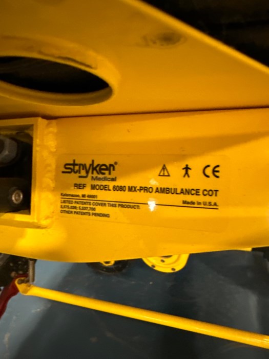 STRYKER MX PRO R3 AMBULANCE COT (X- Frame Ambulance Cot) for sale