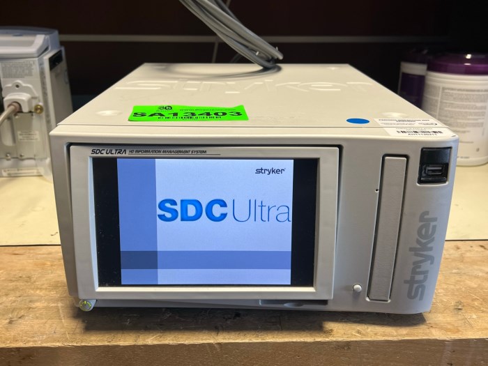Stryker SDC Ultra HD Information Management System for sale