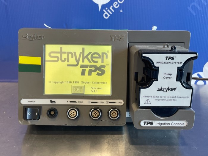 Stryker TPS Irrigation System for sale
