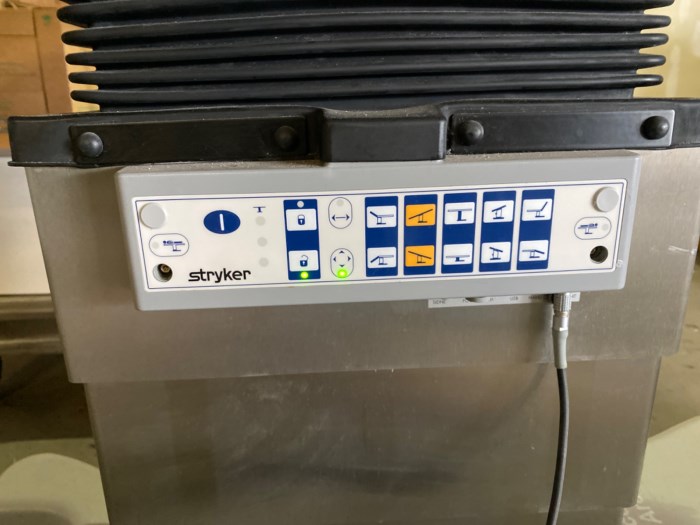 Stryker Vertier Surgical Table for sale