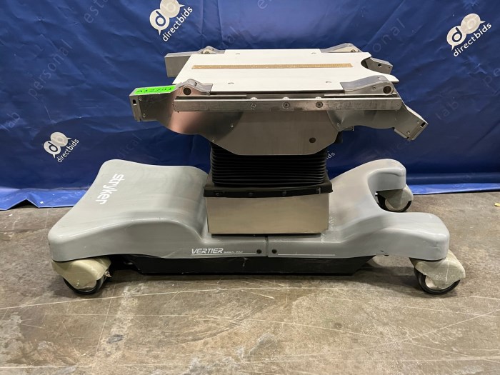 Stryker Vertier Surgical Table Base for sale
