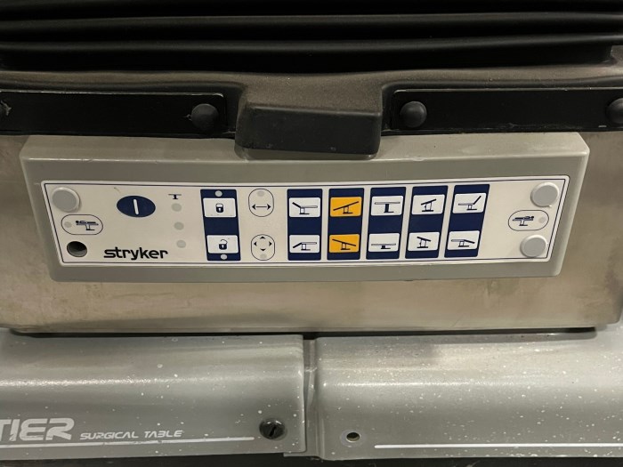 Stryker Vertier Surgical Table Base for sale