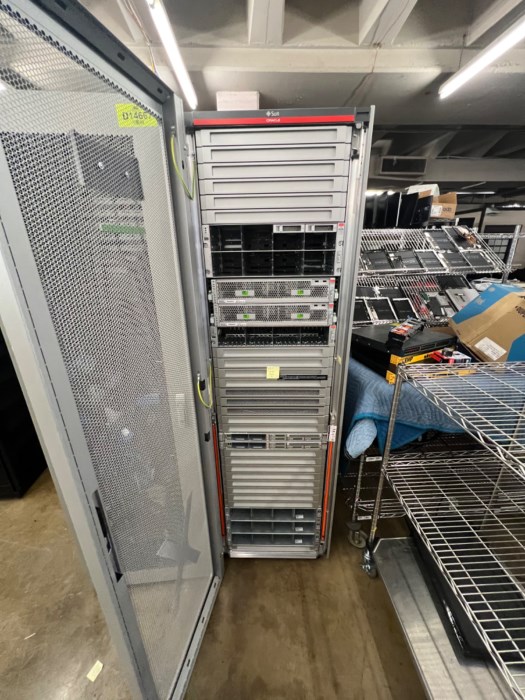 Sun Oracle Server Cabinets for sale