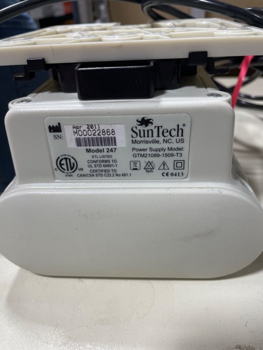 Suntech 247 Vital Signs Monitor for sale