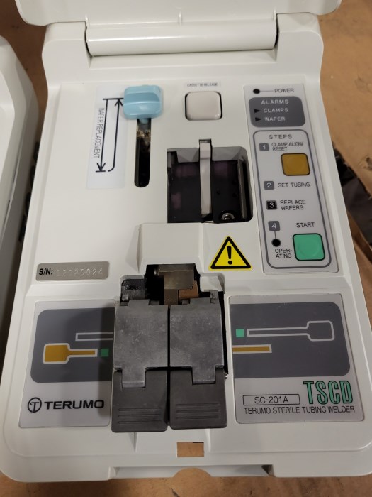 Terumo TSCD Sterile Tubing Welders (2) for sale