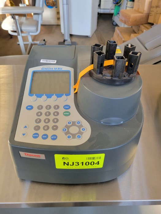 THERMO GENESYS 10 BIO UV-VIS SPECTROPHOTOMETER for sale