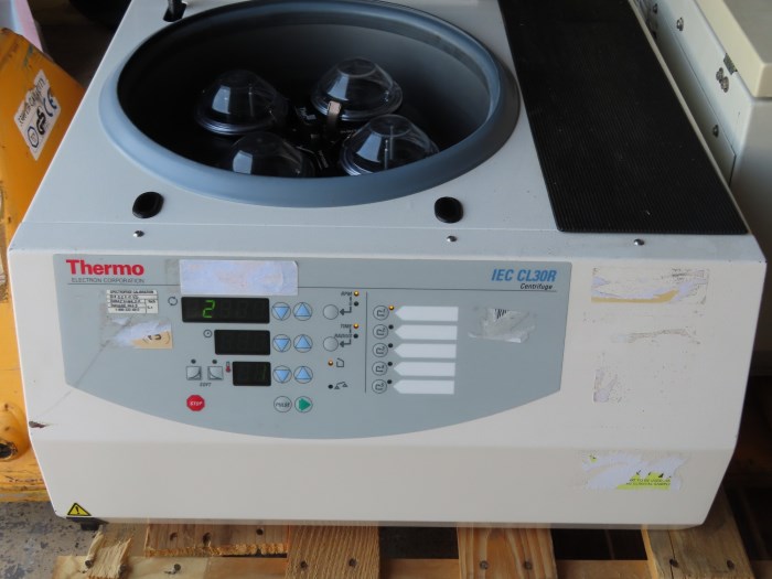 Thermo IEC CL30R Refrigerated Centrifuge w/ Rotor T 41*11210435, 4 ...