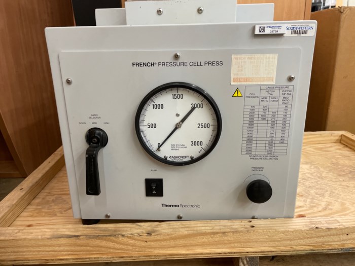 Thermo Spectronic French Pressure Cell Press for sale
