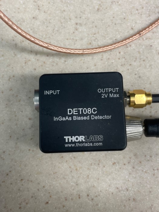 ThorLabs Det08C InGaAs Biased Detector for sale