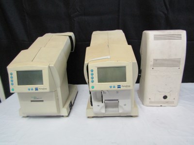 Topcon CL-100 Computerized Lensometer & 2 Zeiss Humphrey Systems Visual ...