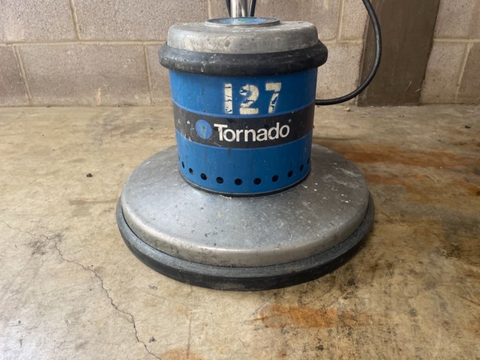 Tornado Floor Buffers (2) for sale