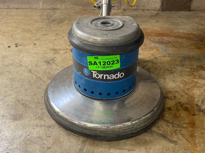 Tornado Floor Buffers (2) for sale
