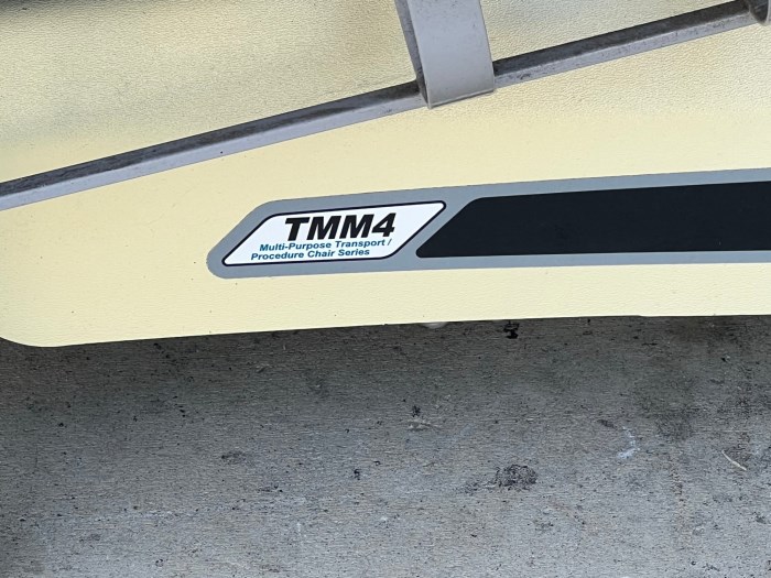 TransMotion Medical TMM4 Multi-Purpose Transport Procedure Chair for sale